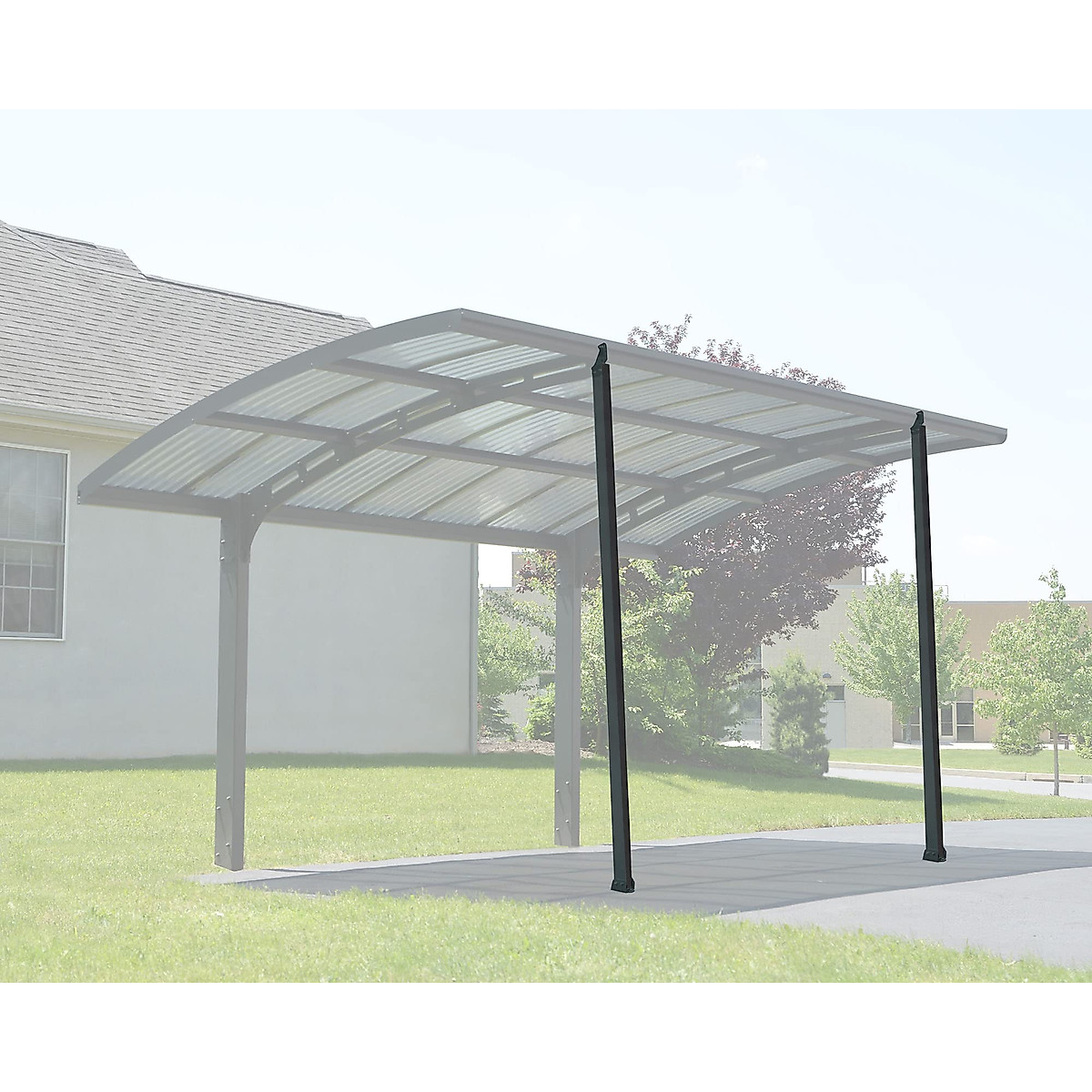 Palram - Canopia Arizona Carport Winter Support Kit Gray