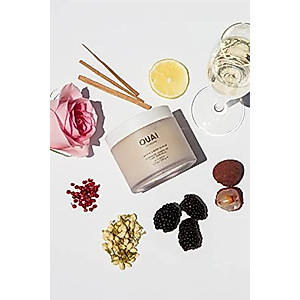 OUAI Scalp & Body Scrub. Deep-Cleansing Scrub for Hair and Skin that Removes Buildup, Exfoliates and Moisturizes. Made with Sugar and Coconut Oil. Free from Parabens, Sulfates and Phthalates (8.8 oz)