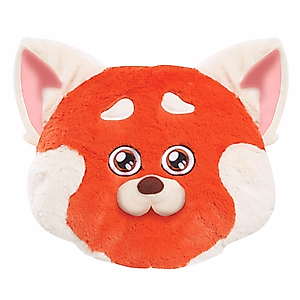 Disney and Pixar Turning Red Meilin Lee Reversible 11-inch Plushie Character Head, Kids Toys for Ages 3 Up by Just Play