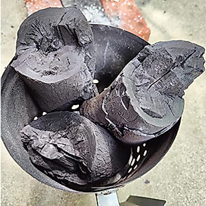 GrillHunx Pro Grade XL All Natural Hardwood lump Charcoal *20 lbs* Hand Selected for Grilling and Smoking. Restaurant Quality.…