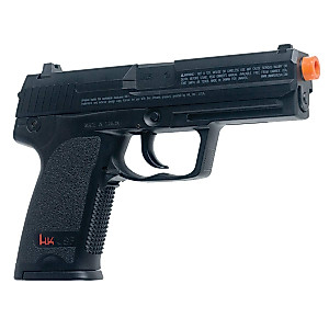 Elite Force HK Heckler & Koch USP CO2 Powered 6mm BB Pistol Airsoft Gun, Standard Action, Black