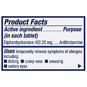 Pro-Sense Itch and Allergy Solutions, 100 count