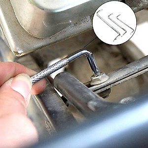 Turning Screwdriver Flat Head Elbow Driver Short Handle Screwdriver Z 3 Piece Set Precision Bit Set