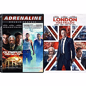 London Has Fallen / Olympus Has Fallen + White House Down Triple Feature Action Bundle DVD Movie 3 Film Set