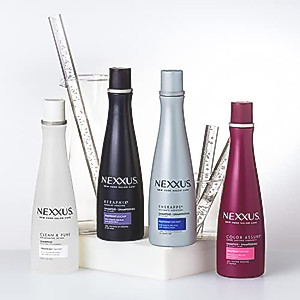 Nexxus Clean and Pure Clarifying Shampoo With ProteinFusion, For Nourished Hair Paraben-Free 13.5 oz