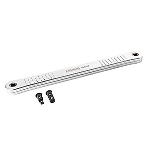 ARES 15007 - Offset Extension Wrench - Includes 1/4-Inch & 3/8-Inch Square Drive Adapters - 0 Degree Swing Arc for Access to Confined Fasteners - For Use with Impact & Pneumatic Wrenches
