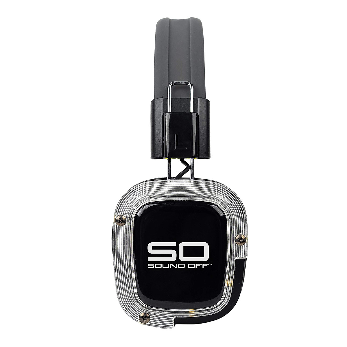SoundOff GLO 2 Headphones, RF Transmitter, 300m Distance, 60 Wireless, Blue, Green, Red, Cyan, Champagne, Violet