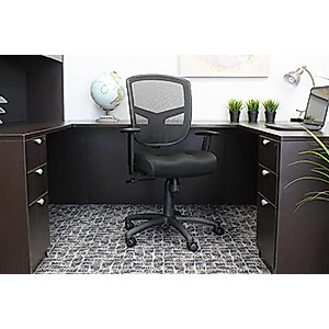Boss Office Products (BOSXK) Contract Task Chair with Synchro-Tilt Mechanism, Black