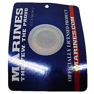 Trade Winds American by Birth Marine by Choice Black Acrylic Adjustable Embroidered Baseball Hat Cap - Officially Licensed