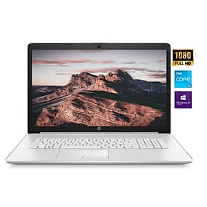 HP 17 Business Laptop Computer, 11th Gen Intel Core i3-1115G4, 17.3" FHD Display, Windows 10 Pro, 12GB RAM, 256GB SSD, WiFi, Bluetooth, Webcam, HDMI, Long Battery Life, PCS