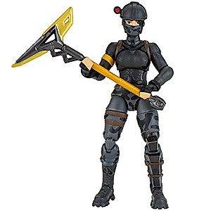 Fortnite Alchemist Squad Mode, 4 Figure Pack - 4 Inch King Flamingo, Prickly Patroller, Bigfoot, Elite Agent Collectible Action Figures, Plus 5 Harvesting Tools, 4 Weapons, 4 Building Materials