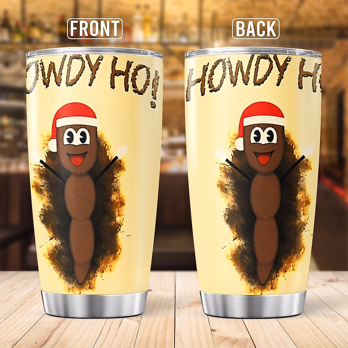 Tumbler Mr Steel Hankey Coffee 20 30 Oz Insulated Stainless