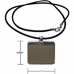 3dRose Funny Cute Elephant on Riding Lawn Mower Mowing... - Necklace With Pendant (ncl-362140-1)