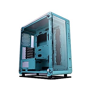 Thermaltake The Core P6 TG Turquoise Edition transformable ATX Mid Tower Fully Modular Computer Case with Tt LCS Certification CA-1V2-00MBWN-00