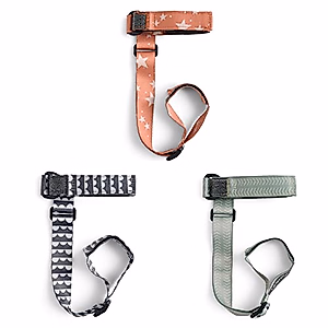 BooginHead by Infantino SippiGrip Sippy Cup Strap & Baby Bottle Holder, 3-Pack, Sienna, Sage, Black