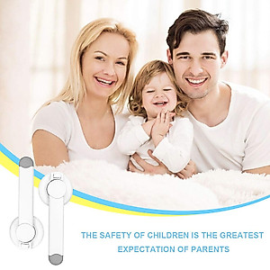 3 Pack Baby Proofing Toilet Lock, Fangze Toilet Lid Seat Locker Fit Most Toilets Bathroom Child Safety Locks for Toddler Kids Pets