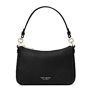 Kate Spade New York New Core Pebble Pebbled Leather Medium Convertible Crossbody Black One Size