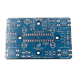 Quantum Simon Game DIY Kit, Video Tutorial and Online Documentation Included, Works with The Quantum Q-Client Builder Base