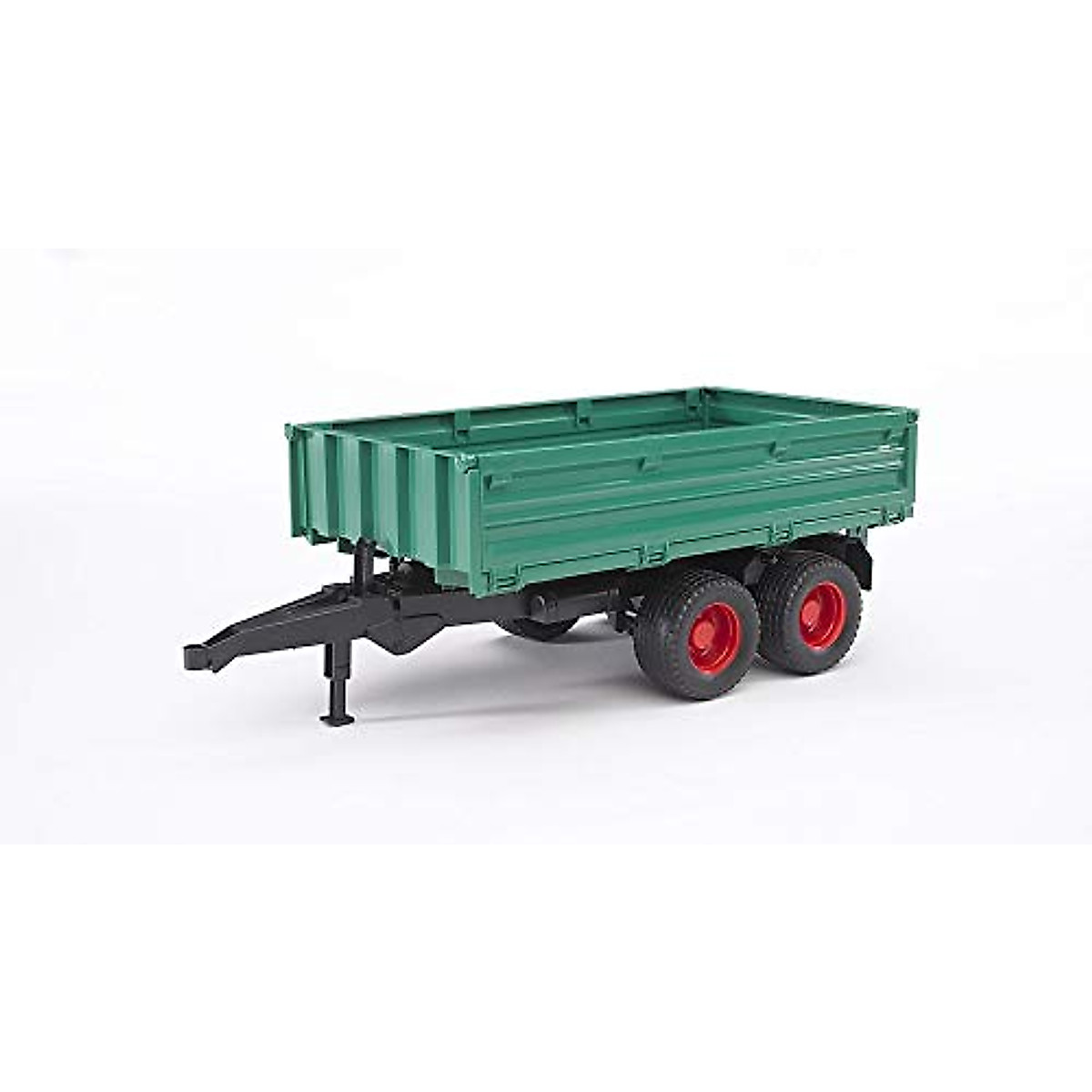 Bruder Toys - Agriculture Realistic Tandemaxle Tipping Trailer with Removeable Top and Compatible with Some Bruder Tractors - Ages 3+