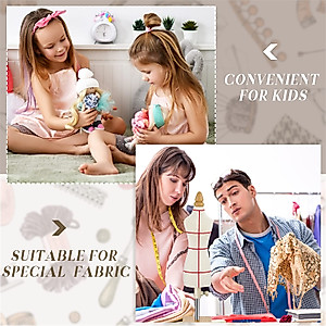 10 Pcs Doll Dress Form Mini Female 1/4 Size Tailor Dressmaker Dummy Mannequins Body Miniature Sewing Mannequin Dress Forms for Sewing with Red Patch Set