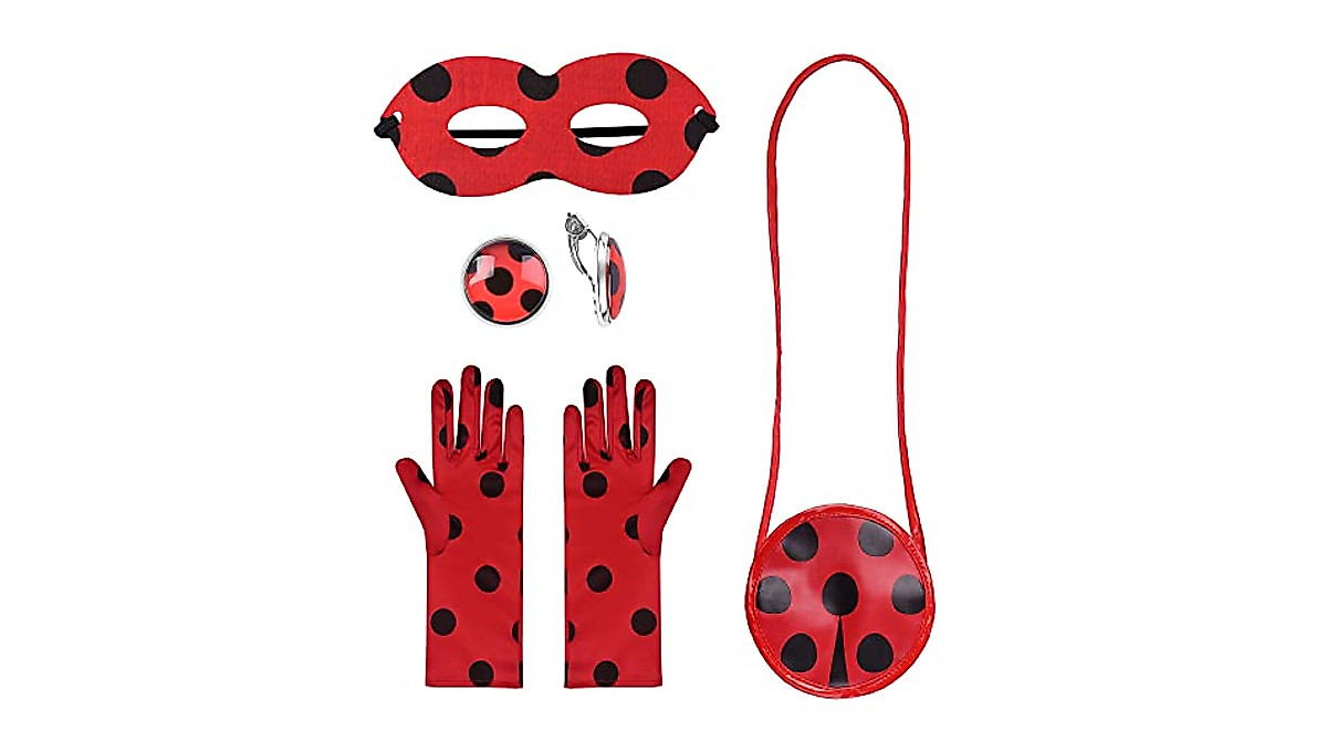 Cute Uplus ME Ladybug Costume for Girls - Perfect for Play