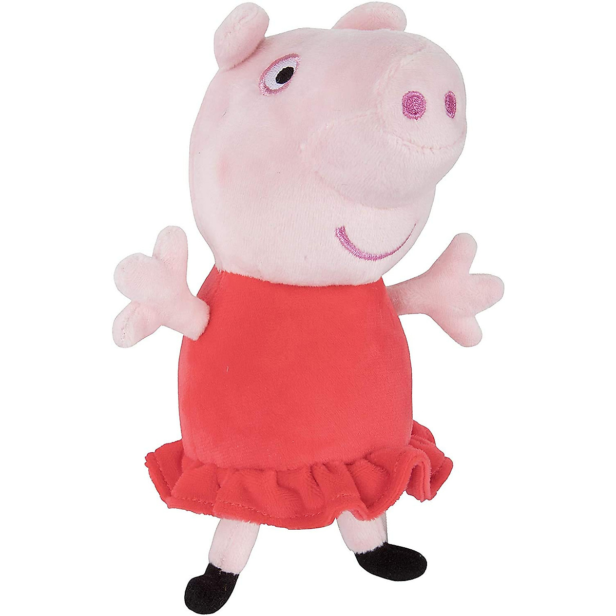 Pig Family Plush Toy 4 Pack - Includes Daddy, Mummy, Peppa & George - 7-8 inches - 18+ Months