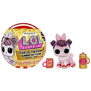 L.O.L. Surprise! Year of The Rabbit Doll Good Luck Bunny- with Collectible Doll, 7 Surprises, Limited Edition Doll, Accessories, Pet, Lunar New Year Theme- Great Gift for Girls Age 4+