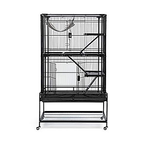 Prevue Pet Products Deluxe Critter Cage 484B, Black