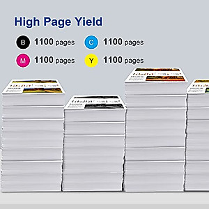 822XL Ink Cartridges Remanufactured Replacement for Epson 822XL 822 XL 822 T822XL Use for Workforce Pro WF-4820 WF-3820 WF-4830 WF-4833 WF-4834 Printer Ink (Black, Cyan, Magenta, Yellow,4 Pack)