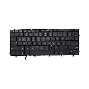Abakoo New Keyboard Replacement for Inspiron 15 7000 15-7558 15-7568 XPS 15 9550 9560 9570 Precision 5510 m5510 5520 5530 NSK-LV0BW us Backlit Black