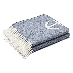 Arus Highlands Collection Tartan Plaid Design Throw Blanket Anchor 60" X 80"