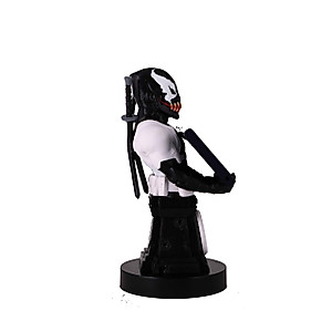 Exquisite Gaming: Deadpool Back in Black: Deadpool Venom - Original Mobile Phone & Gaming Controller Holder, Device Stand, Cable Guys, Licensed Figure
