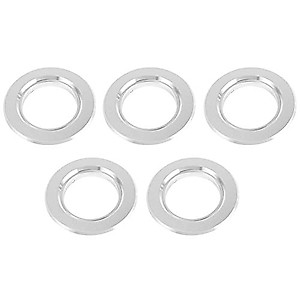 balacoo 5pcs Bird House Predator Guards Stainless Steel Rings Excludes Different Bird Species and Protects The Entry Hole 75mm