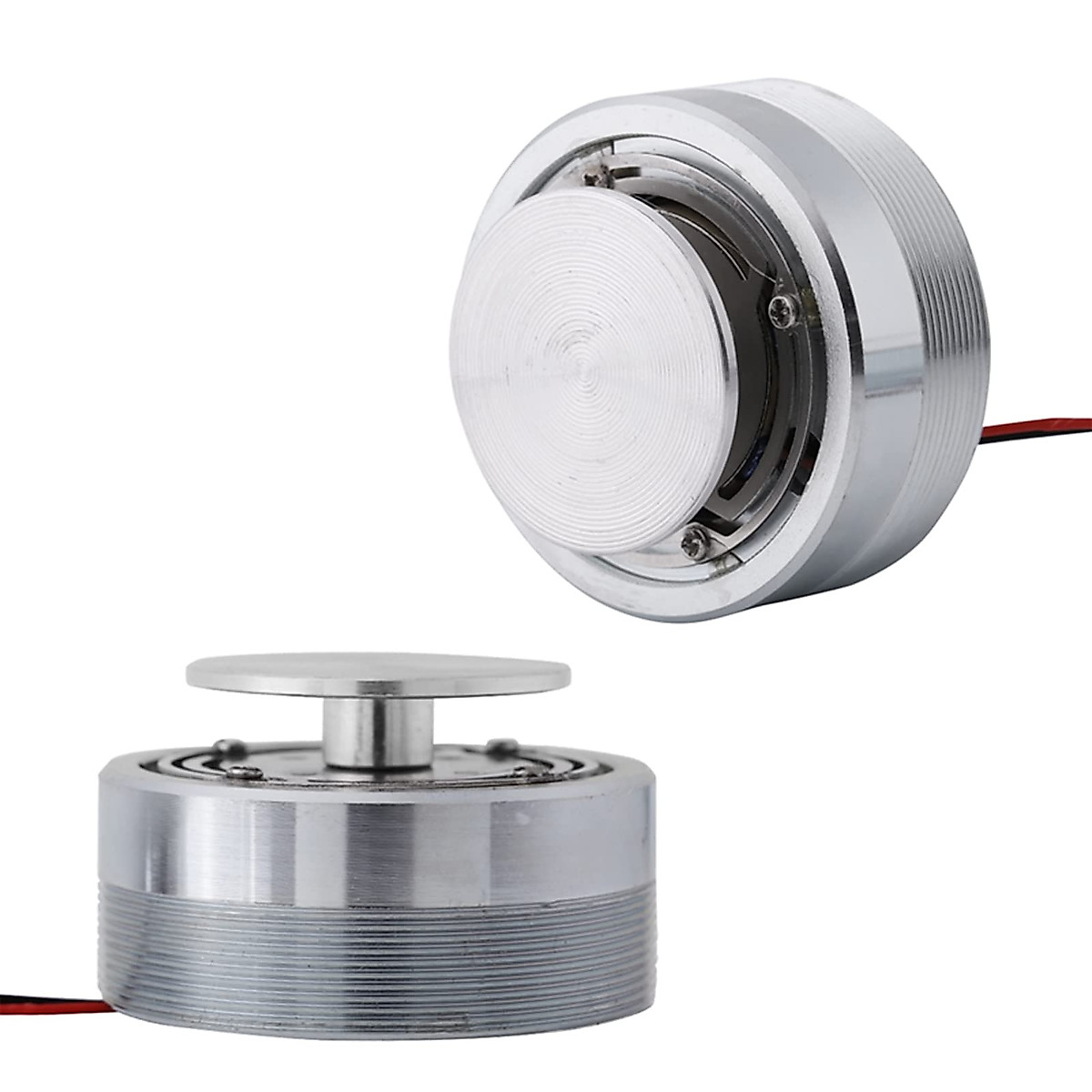 Resonance Speaker,1Pcs 50MM 2Inch All Frequency Resonance Speaker Vibration Strong Bass Louderspeaker for Equipment Sound Playback and Sound Expand (4Ω,25W) (1)