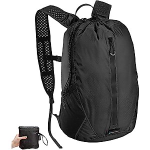 Skog Å Kust LiteSåk 2.0 Waterproof Ultralight Dry Bag | Black 2.0, 18 Liter Backpack