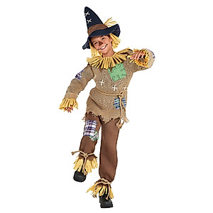 Amscan 849999 Boys Friendly Scarecrow Costume, Small Size (4-6 Years Old) , Brown