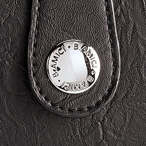 Fox Valley Traders B.AmiciTM Nancy RFID Leather Wallet with Wristlet