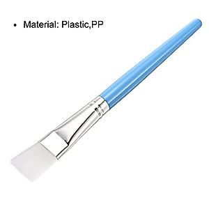 PATIKIL Succulent Cleaning Brush 4Pack 152mm Gardening Tools Plant Brush for Garden Blue Handle