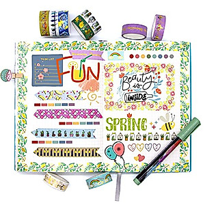 Hwook 30 Rolls Gold Foil Washi Tape - 15mm Wide Cute Masking Tape for Scrapbook, Bullet Journal, Planner, Arts & Crafts