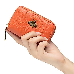 imeetu (Bundle of 2 Sets) Credit Card Holder Wallet and Small Women Coin Pouch