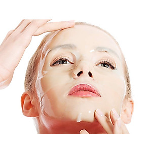 Clinical Resolution CRL Peptide Aqua Gel Mask 5 Pack, Instant Hydration, Soothing, Cooling, Healing, Post-Treatment, Post Microneedling, Reduce Redness and Stinging Feeling