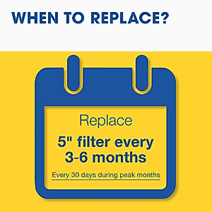 Aerostar 16x25x5 Air Filter MERV 8, Furnance Filters AC HVAC Replacement for Trion Air Bear 229990-105, (3 Pack) (Actual Size:15 5/8 x 24 1/8 x 4 7/8 Inches)