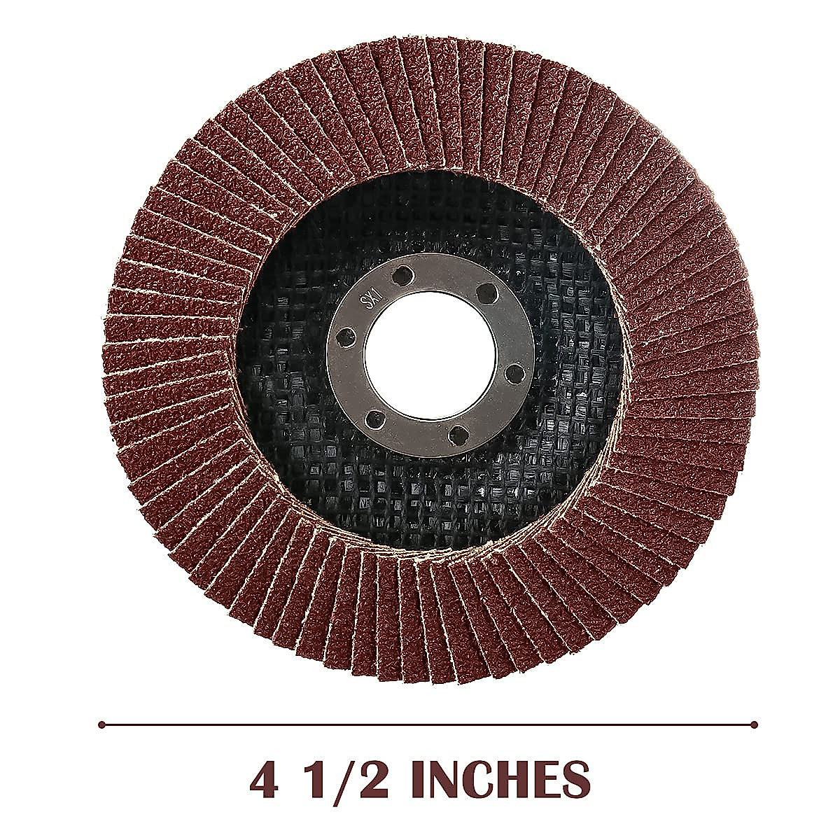 28 Packs Flap Disc 4-1 2 Inch Angle Grinder Attachments Grinding Wheel Angle Grinder Sanding Disc 40 60 80 120 Grit Grinding Disc (4 1/2 Inches)