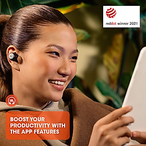 JBL Tour PRO+ TWS True Wireless Bluetooth Earbuds with Built-in Alexa - Black (Renewed)