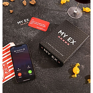 DSS Games My Ex [A Deck of Conversation Starters] - to Trash Talk Your Ex at Girls Night. Share Relatable Stories of Relationships Gone Wrong