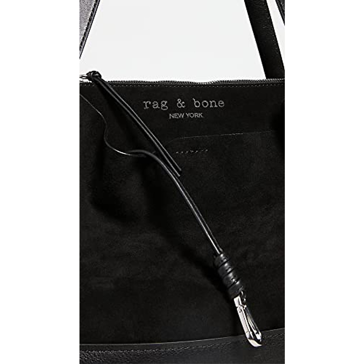 rag & bone Women's Passenger Tote 2.0, Black, One Size