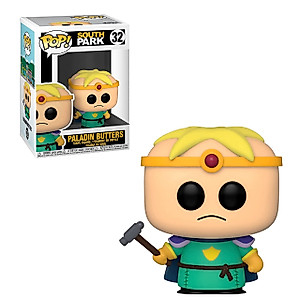 Funko POP South Park: Stick of Truth - Paladin Butters Pop! Vinyl Figure (Bundled with Compatible Pop Box Protector Case), Multicolored, 3.75 inches