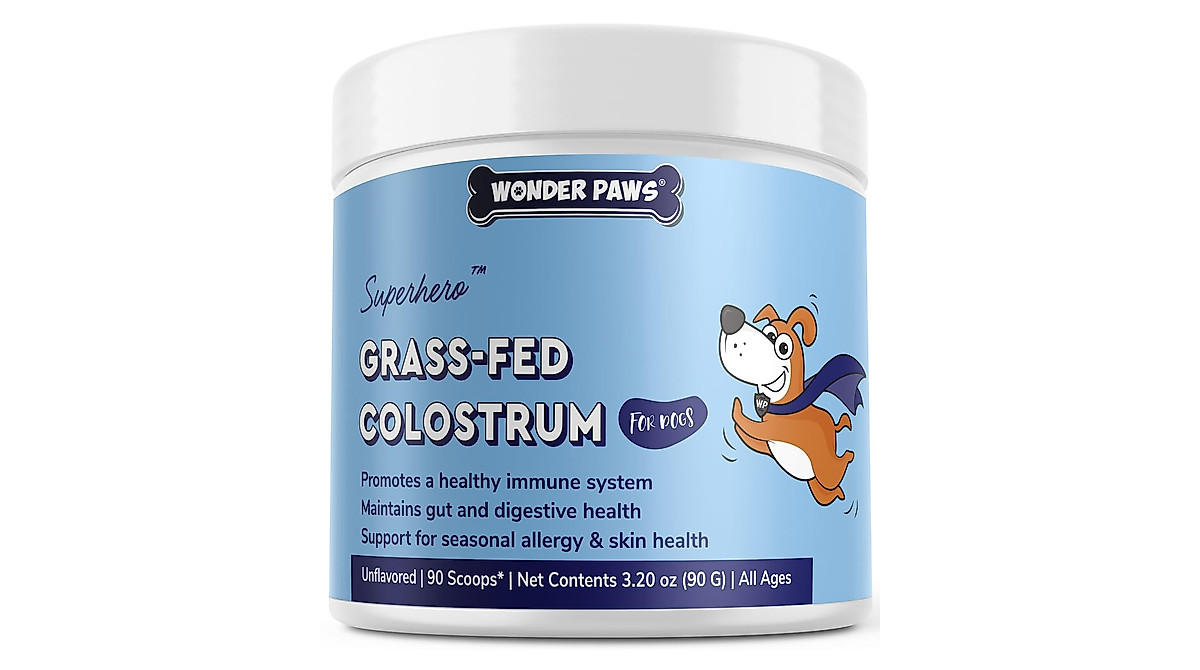 Premium Grass Fed Colostrum for Dogs - Immune & Skin Support