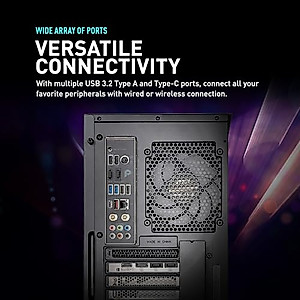 MSI Aegis R (Tower) Gaming Desktop, Intel Core i5-12400F, GeForce RTX 4060, 16GB Memory (8GB x 2), 1TB SSD, USB Type-C, VR-Ready, Windows 11 Home Plus,Black