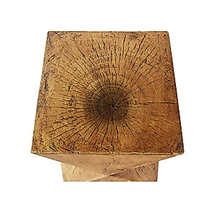 Christopher Knight Home Lux Outdoor Lightweight Concrete Accent Table, Natural